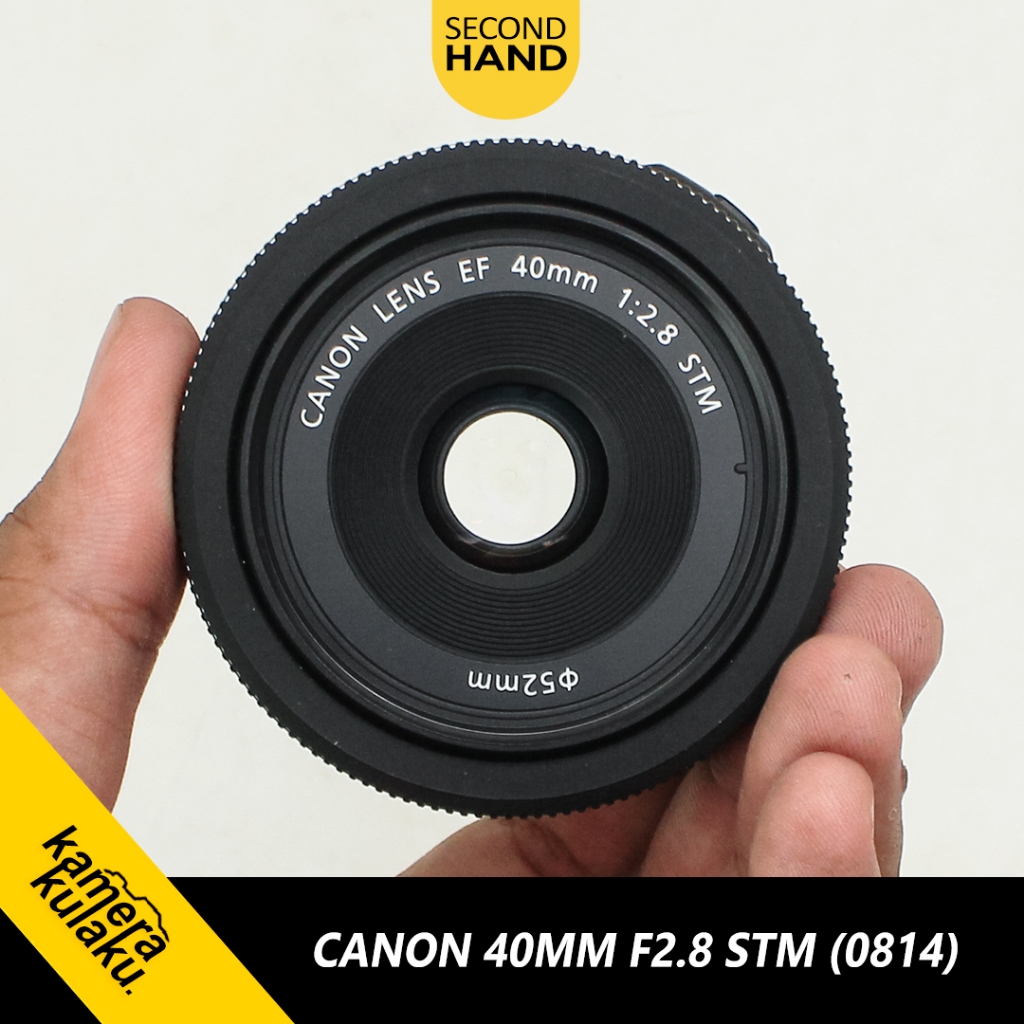 Jual Lensa Fix Canon 40mm f2.8 IS STM cocok untuk 7d 60d 77d 600d 700d ...