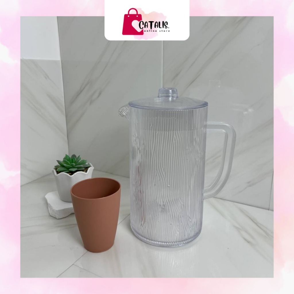 Jual CATALIS Teko Plastik Bening / Teko Kecil / Mini Water Jug Bening ...