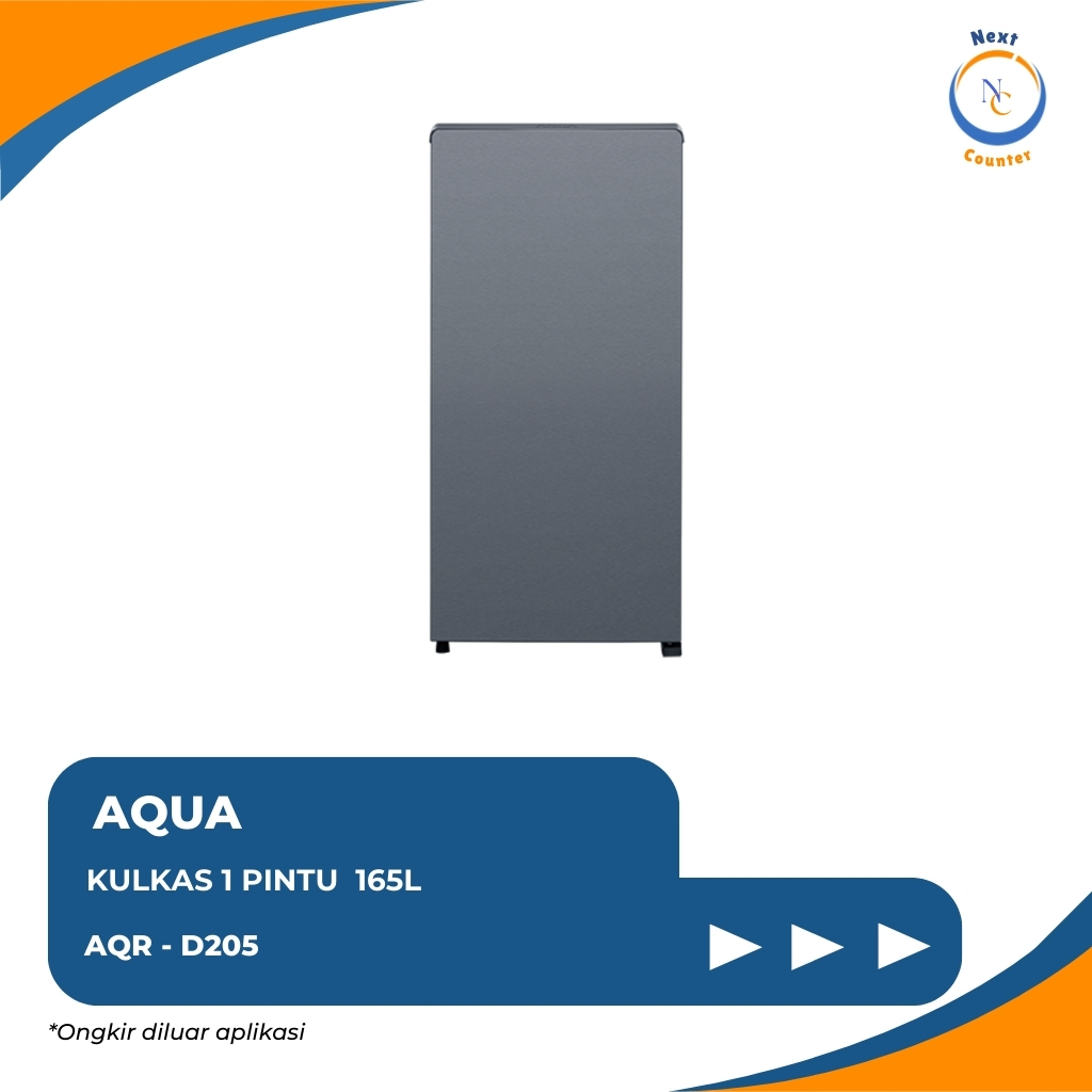 Jual KULKAS 1 PINTU BIG FREEZER AQUA AQR - 205 MDS/MLS | Shopee Indonesia