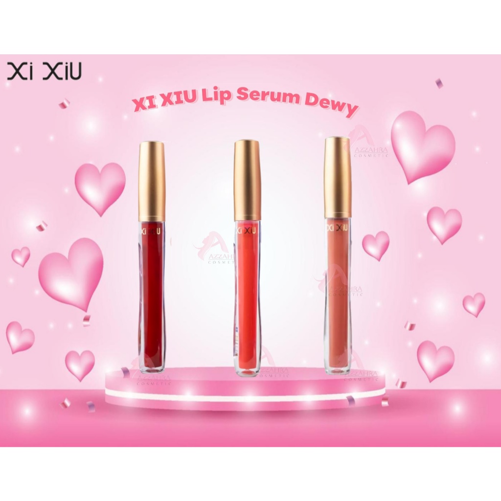 Jual Xi XiU LIP SERUM DEWY | PINK GLAZED | STRAWBERRY SPAARKLING ...