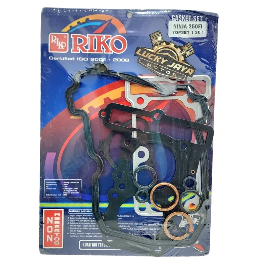 Jual Topset Packing Paking Perpak Karet Head Ninja 250 Fi Ninja250 ...