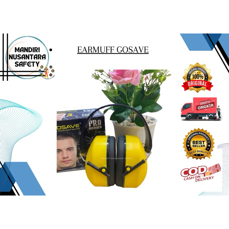 Jual EARMUFF GOSAVE PRO SERIES FEATURES / Earmuff Gosave/ Pelindung ...