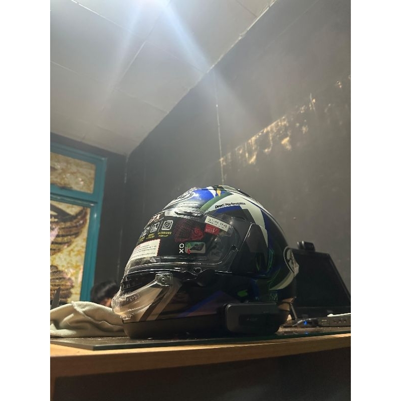 Jual Arai rx7x maverick vinales gp4 n cardo packtalk edge size xl full ...