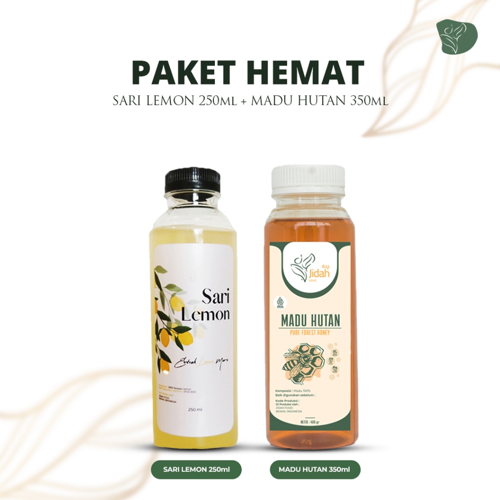 Jual Paket diet Hemat Madu Hutan Sari Lemon Natural Madu Hutan Asli ...
