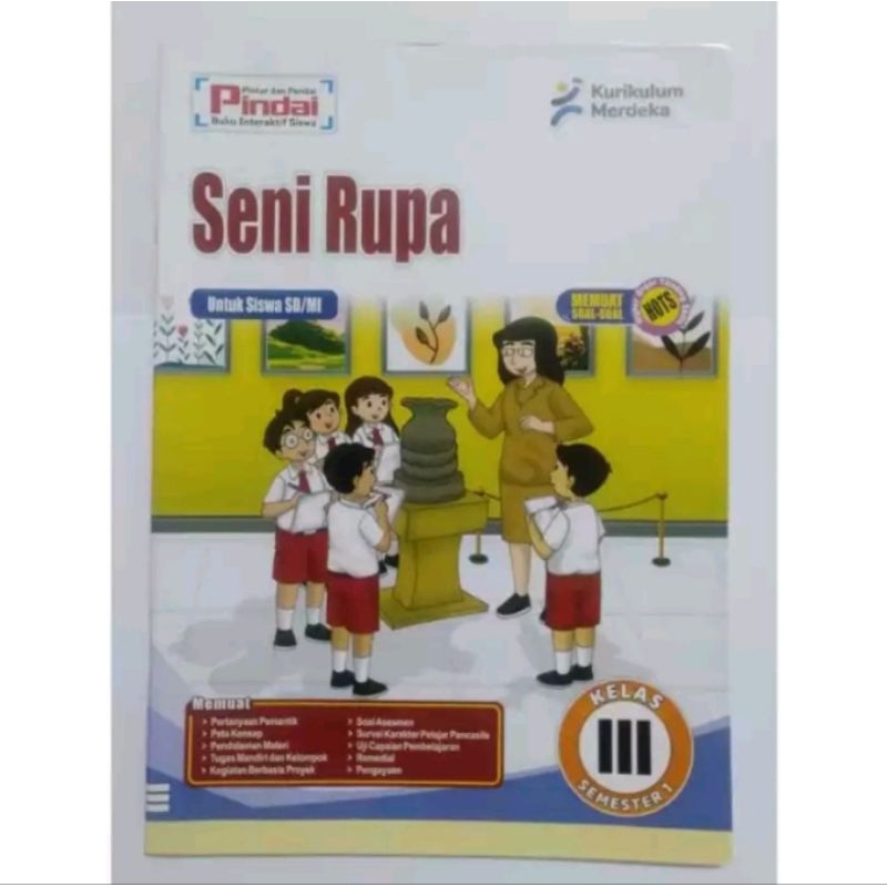 Jual LKS Seni Rupa kelas 3 semester 1 (arya duta) | Shopee Indonesia