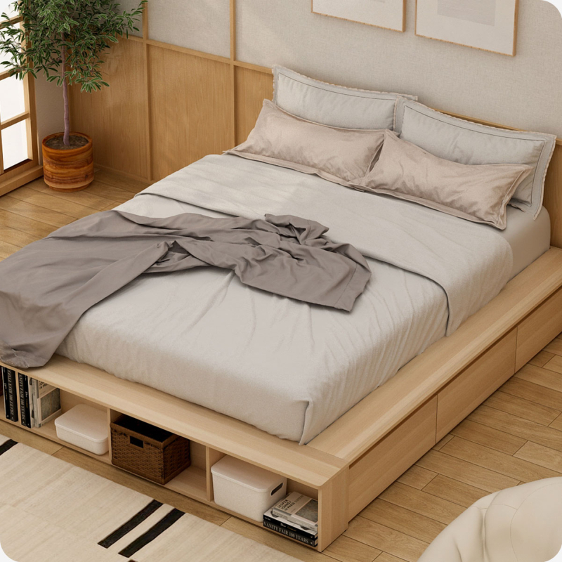 Jual Divan Ranjang Lesehan dengan storage penyimpanan barang 160x200 ...