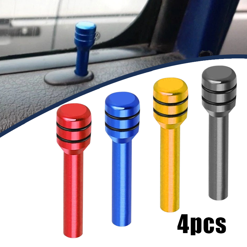 Jual 4pcs Knob Kunci Pintu Mobil Universal Pin Knop Kunci Mobil Pin ...