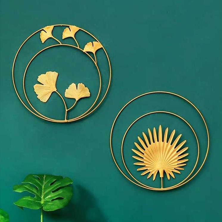 Jual [STL] Wall Decor Metal / Hiasan Dinding Daun Leaf Aesthetic Nordic ...