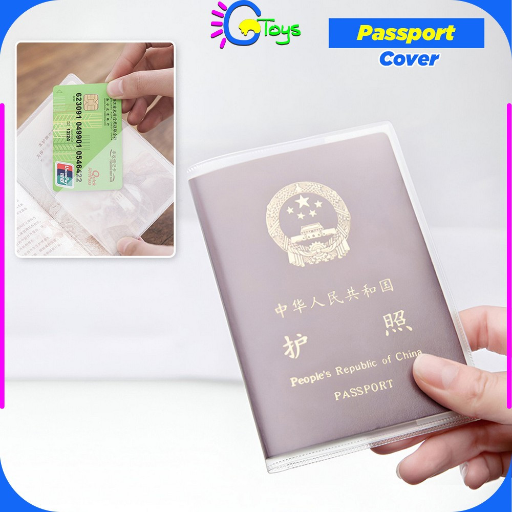 Jual CR-C1060 Sampul Passport Transparan Sampul Buku Nikah Cover ...