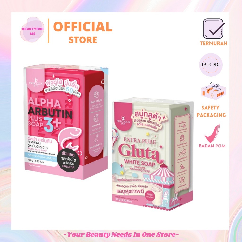 Jual Beautybarme - Precious Skin Alpha Arbutin 3Plus Soap | Precious Extra Pure Gluta Whitening ...