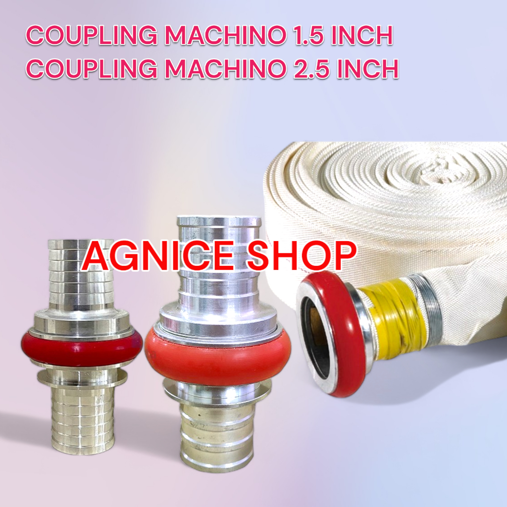 Jual COUPLING MACHINO Alumunium Selang Pemadam Fire Hose | Shopee Indonesia
