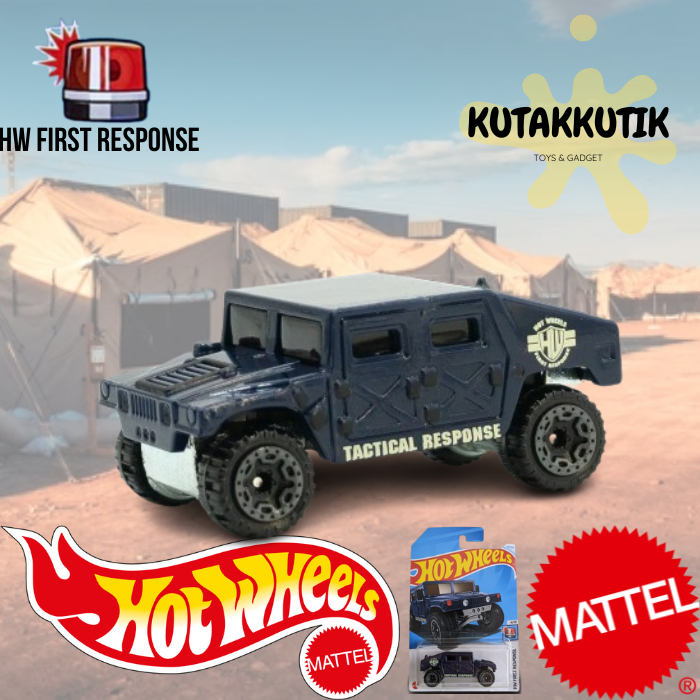Jual Hotwheels Mobil Tentara Humvee Tactical Response Hitam Lot G 2024 ...