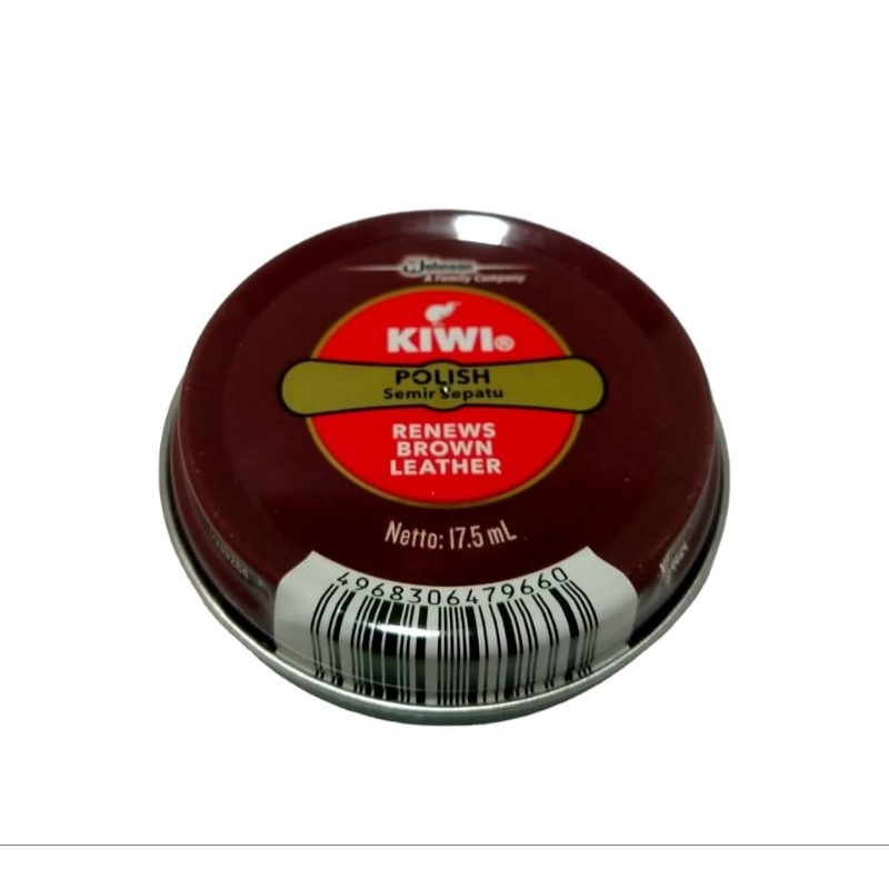 Jual KIWI semir sepatu coklat 17.5 ml | Shopee Indonesia