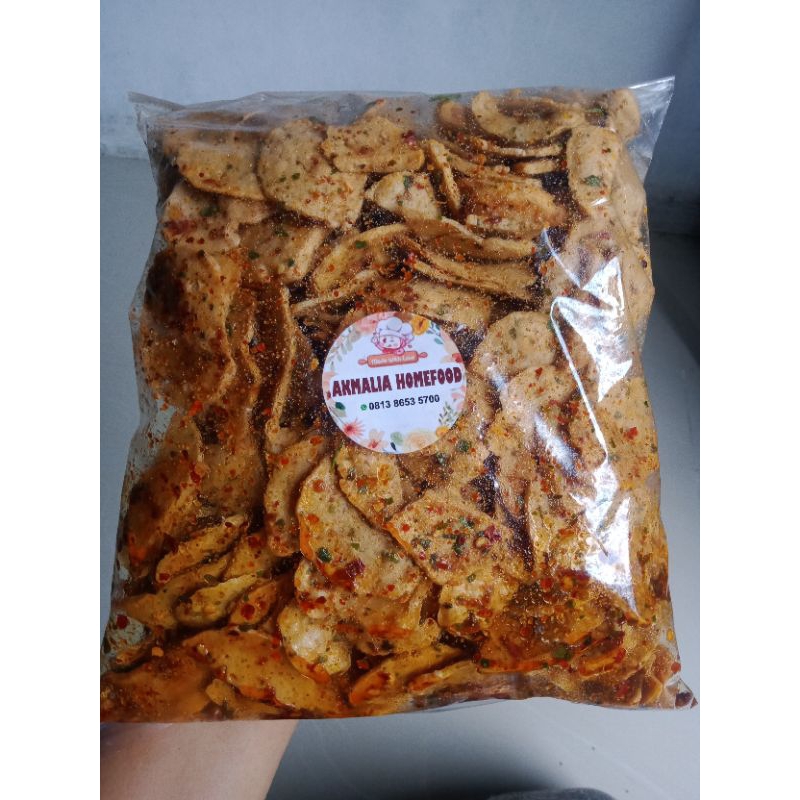 Jual BASRENG KOIN/BASRENG SEUHAH PEDAS NAMPOOL 500 gr | Shopee Indonesia