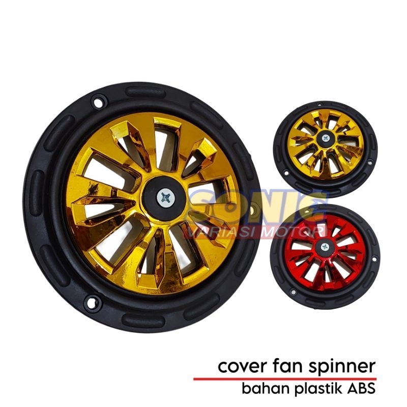 Jual COVER FAN SPINNER TUTUP COVER KIPAS SPINNER COCOK UNTUK MIO BEAT ...