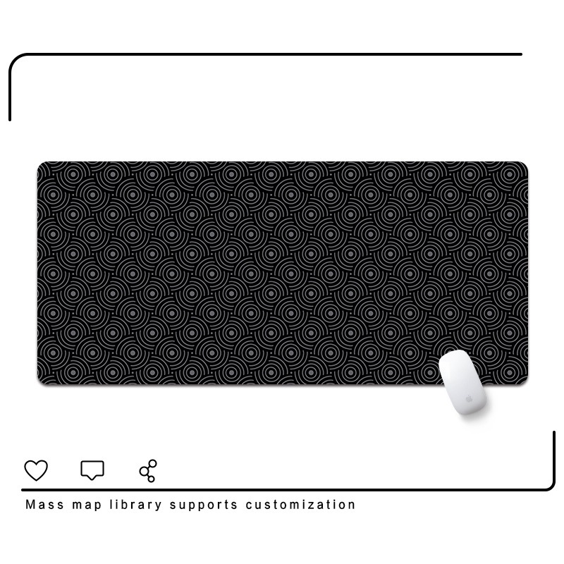 Jual Premium Mouse Pad Motif Jepang / Desk Mat Batik XL dengan tampilan ...