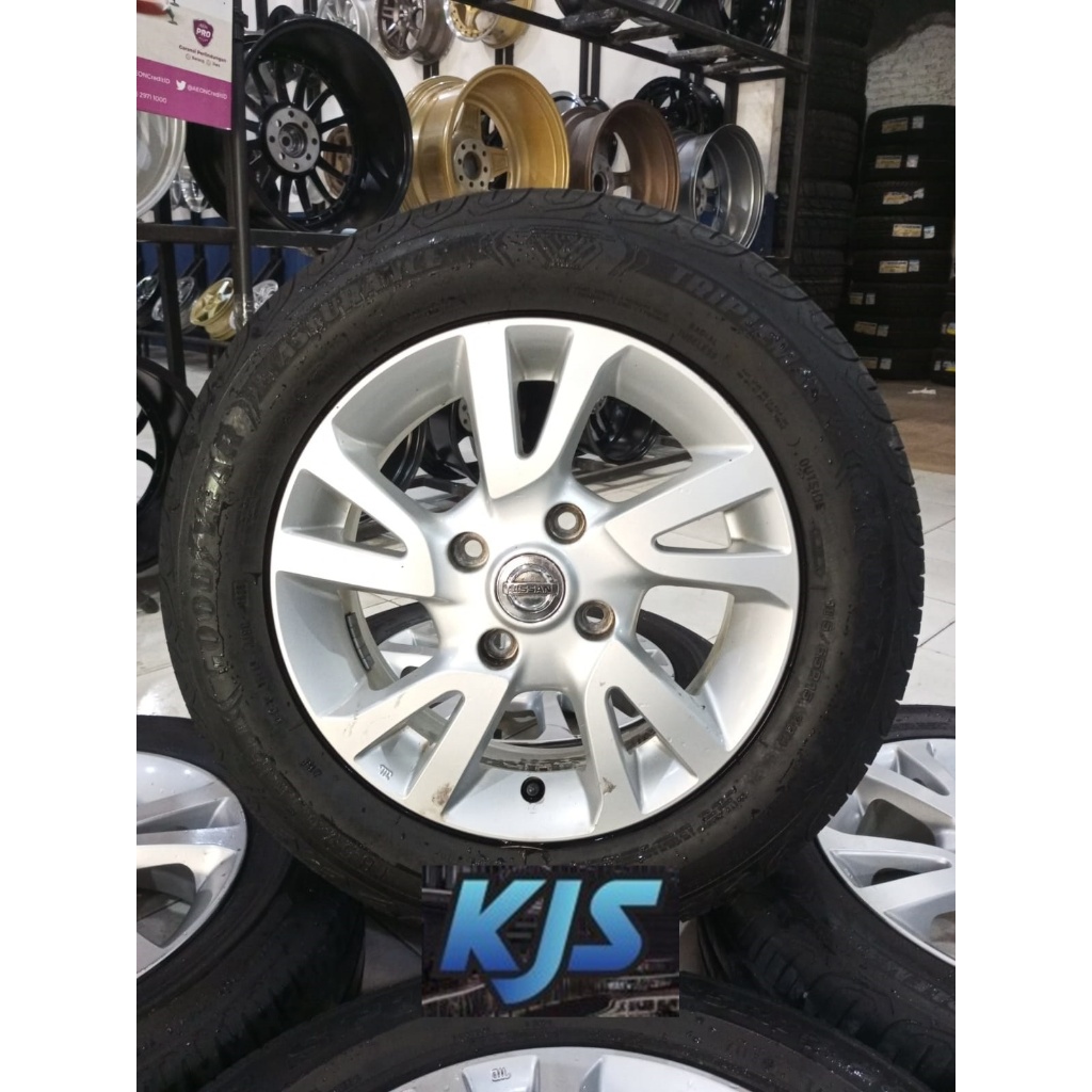 Jual Velg Mobil Bekas Copotan Oem Livina Ring 15 Pcd 4x114 + Ban Bonus R15 Buat Avanza Xenia ...