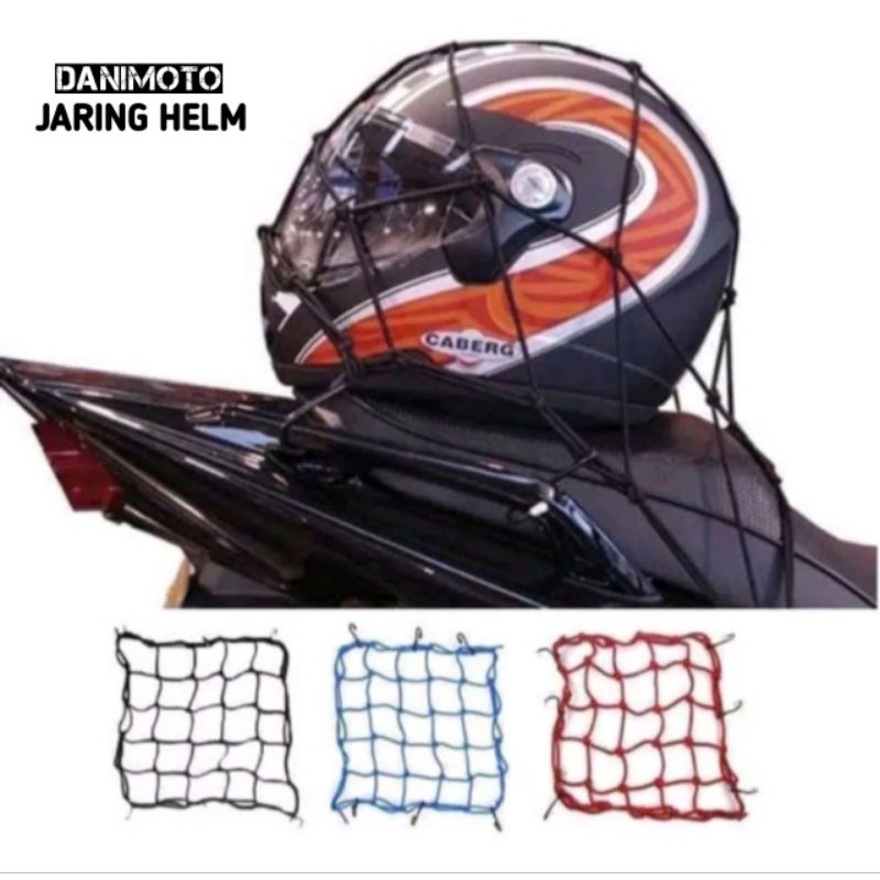 Jual Jaring helm motor serbaguna hight quality - jaring helm barang ...