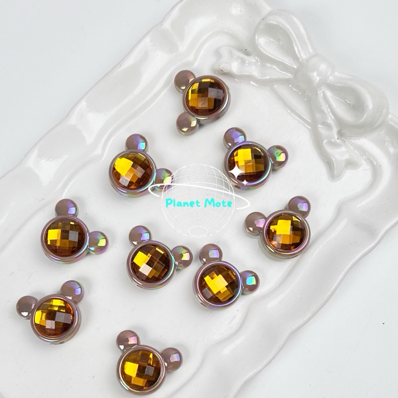 Jual Manik Mote UV Love mickey Luxury (1 pcs) | Shopee Indonesia