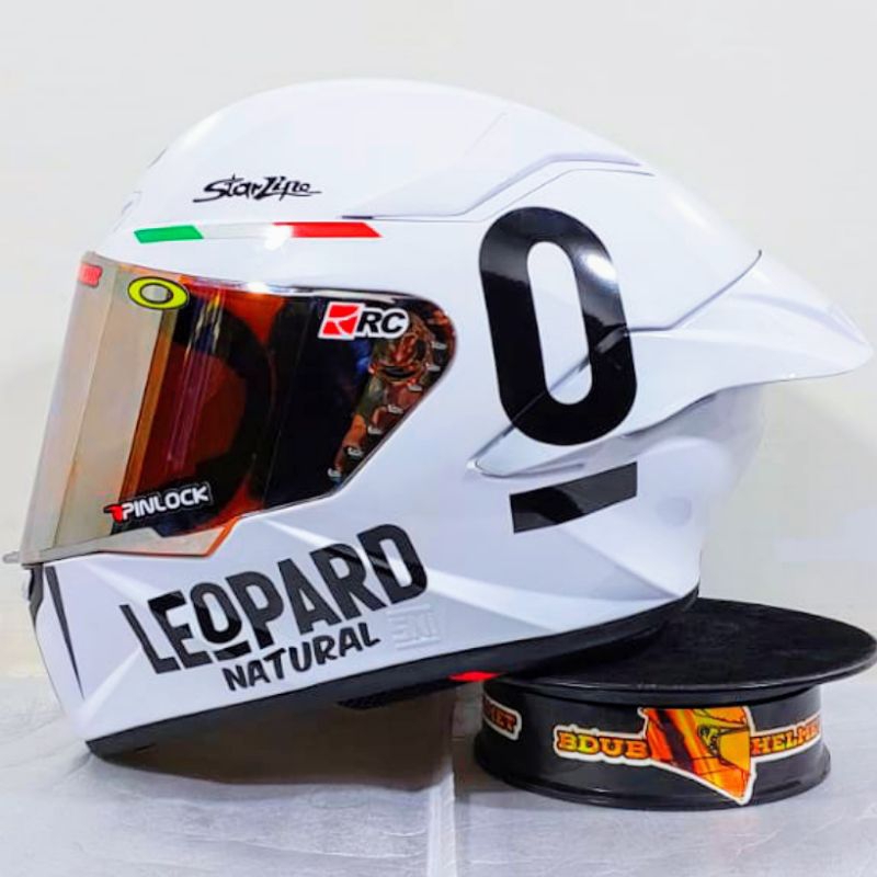 Jual Helm full face TTC | TT COURSE kbr paket ganteng | Shopee Indonesia