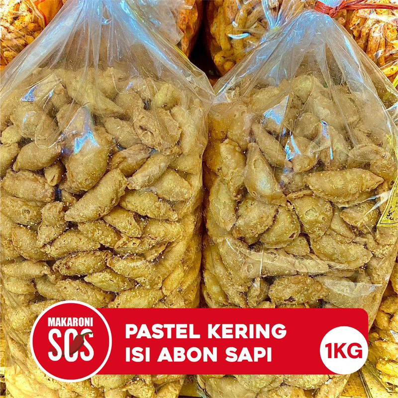 Jual Pastel Kering Isi Abon Sapi 1KG Pastel Renyah Gurih Isi Abon ...