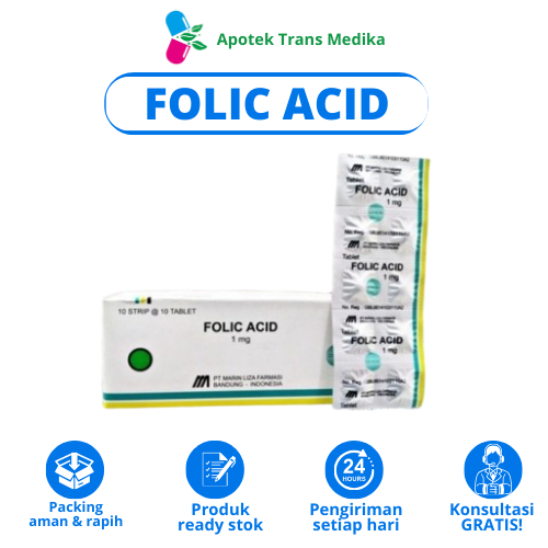 Jual Folic Acid merupakan suplemen yang digunakan untuk mengobati dan ...