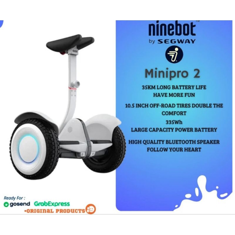 Jual Segway Ninebot MiniPro 2 Smart Wheel Self Balancing Scooter Mini ...