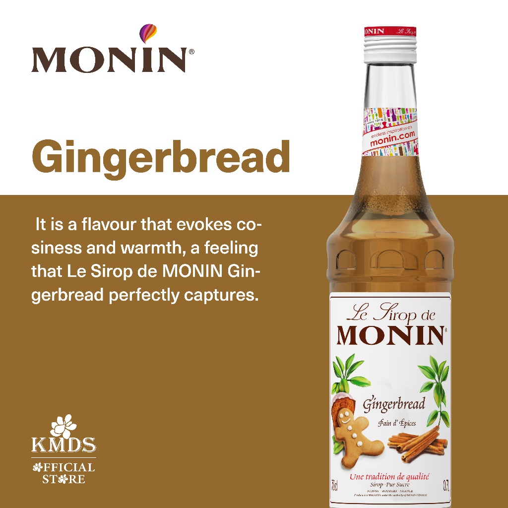 Jual MONIN GINGERBREAD SYRUP 70 CL 700 ML | Shopee Indonesia