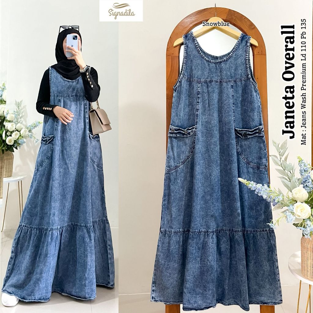 Jual Janeta Overall | Shopee Indonesia