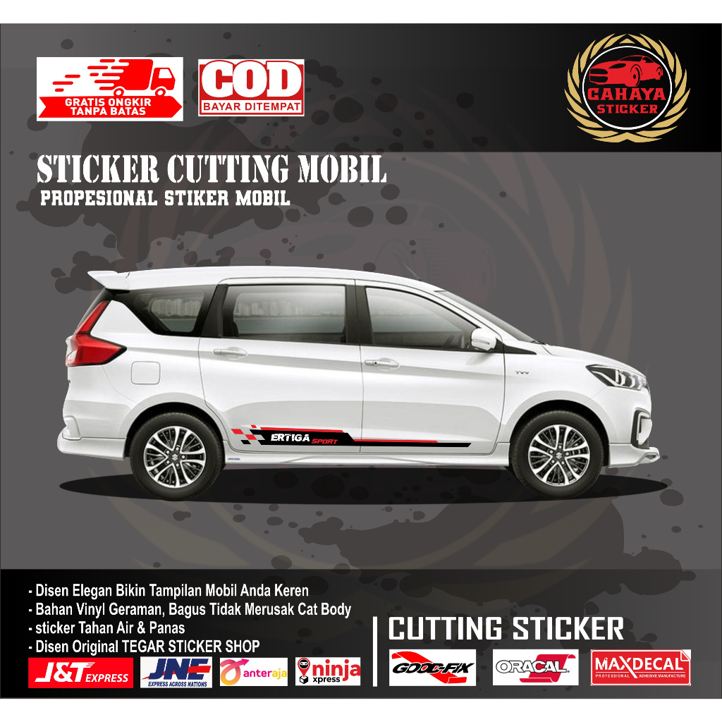 Jual sticker mobil suzuki ertiga sticker lis mobil suzuki ertiga ...