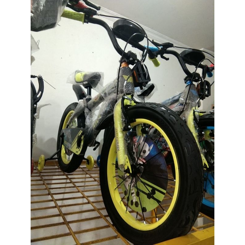 Jual Sepeda Anak Sepeda BMX 18 inch ATLANTIS ( BAN JUMBO 3.0 ) ( KUNING ...