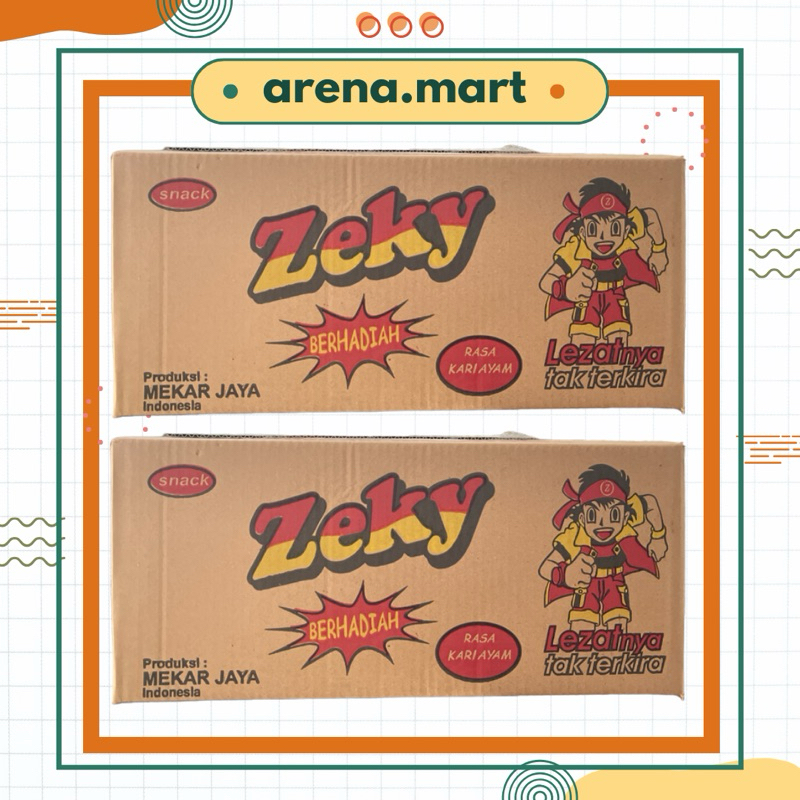 Jual Snack Chiki ciki jadul zaman dulu Berhadiah zeky rasa kari ayam ...