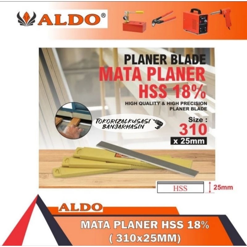 Jual Mata planer katam HSS 18% 30cm ALDO/pisau katam aldo panjang 30cm ...