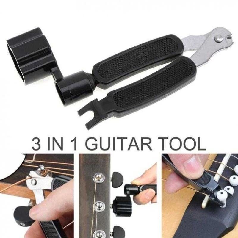Jual Guitar Tool 3 in 1 ( Guitar Tools 3 in 1 String Winder + Bridge ...