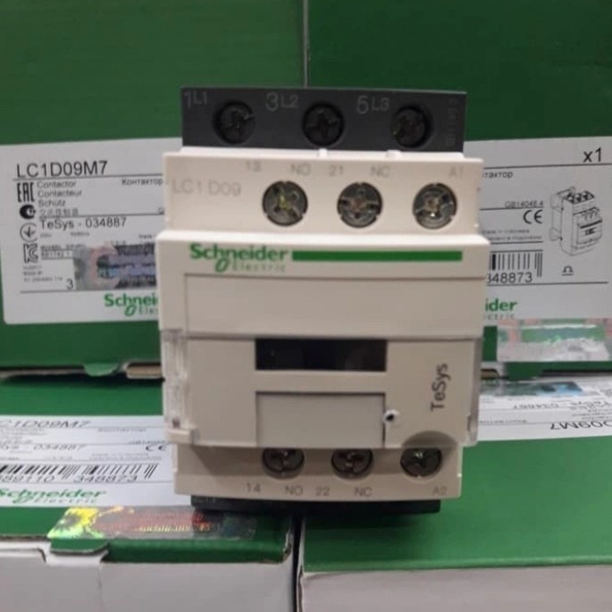 Jual Kontaktor Contactor Schneider LC1D09M7 Lc1d09 M7 220V AC | Shopee Indonesia