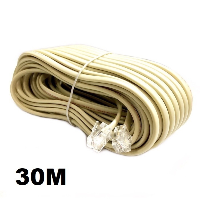 Jual Kabel Telepon RJ11 30M | Shopee Indonesia
