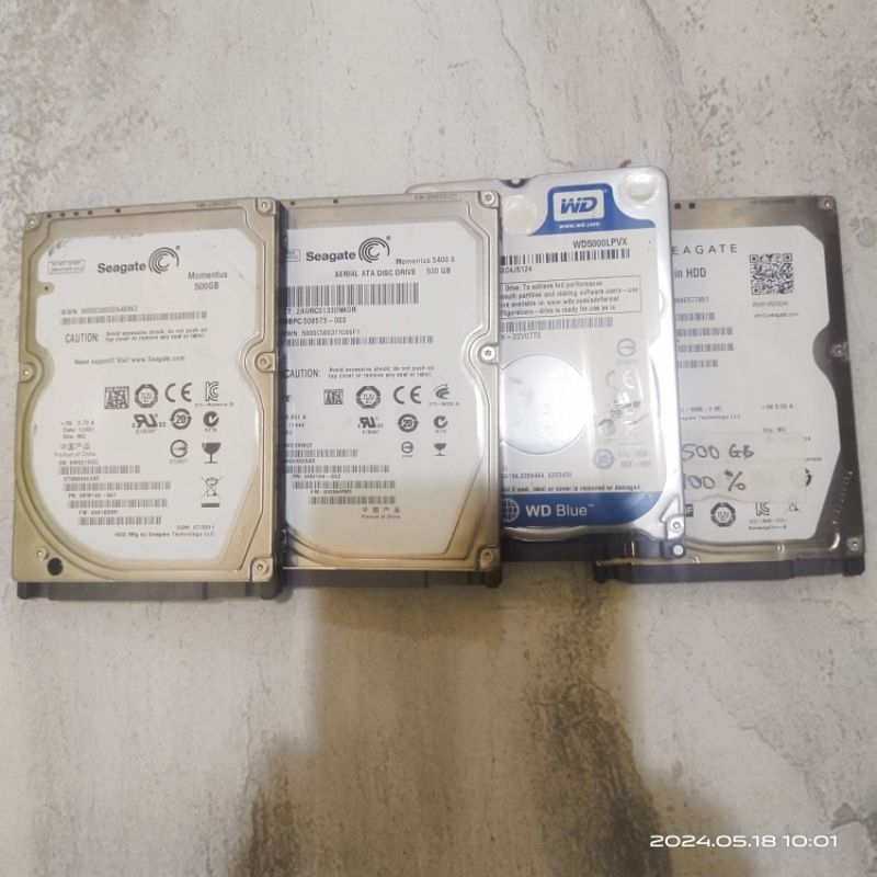 Jual HDD Hardisk 500GB Slim dan Tebal Sentinel 100% | Shopee Indonesia