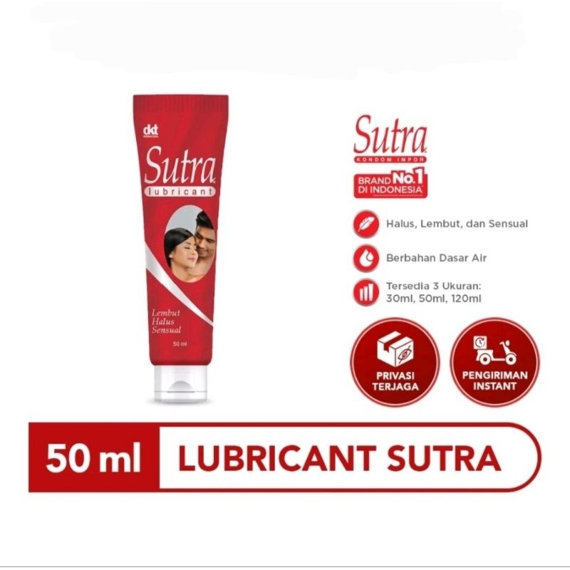 Jual Sutra Lubricant Gel pelumas 50 ML | Shopee Indonesia