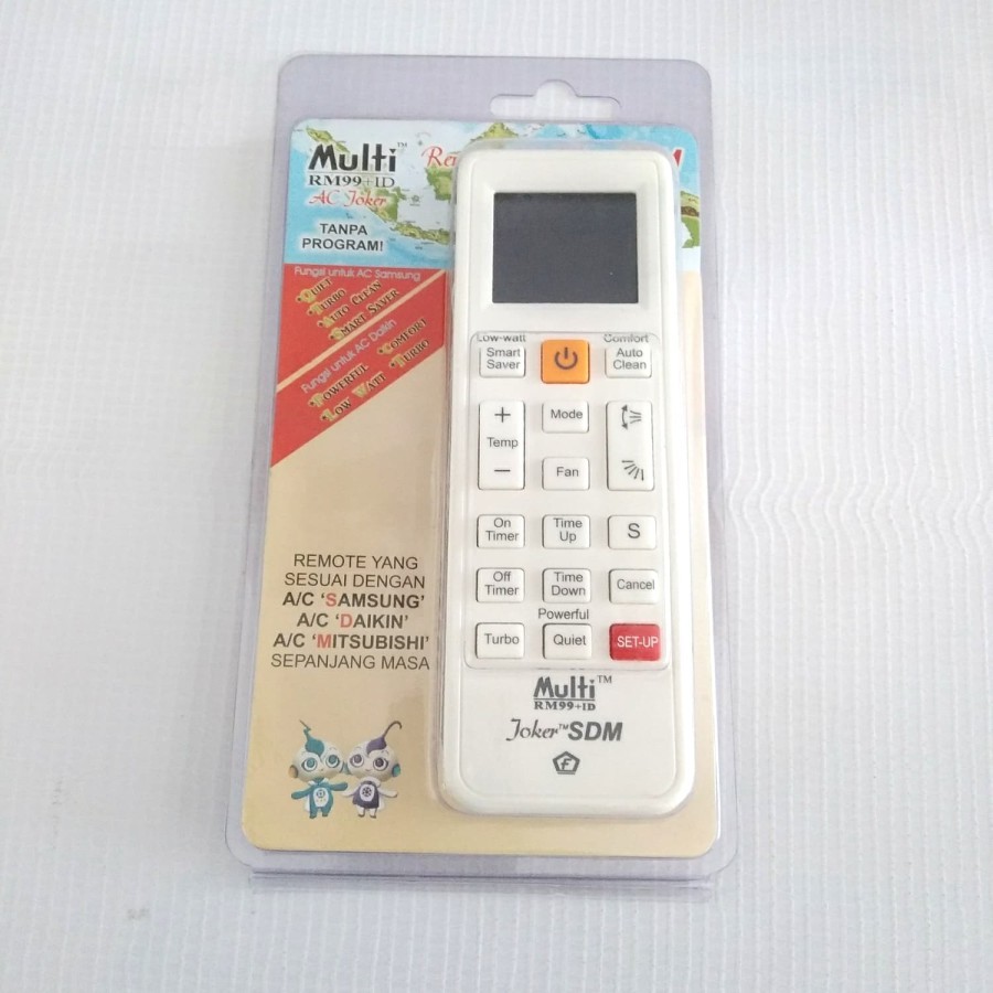 Jual Joker - Remote AC Samsung Daikin Mitsubishi (langsung pakai ...
