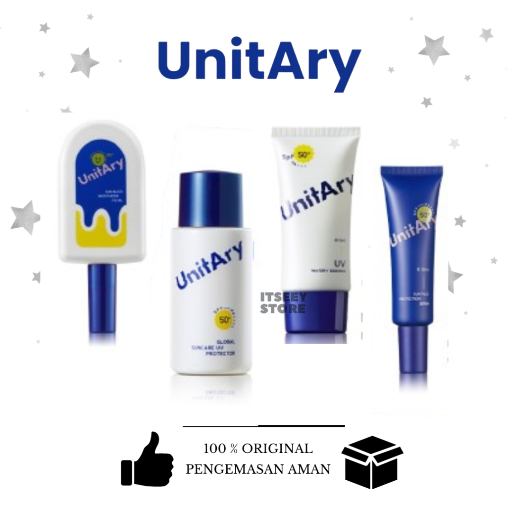 Jual Unitary UV Sunscreen All Varian Global Protectors Watery Essence ...