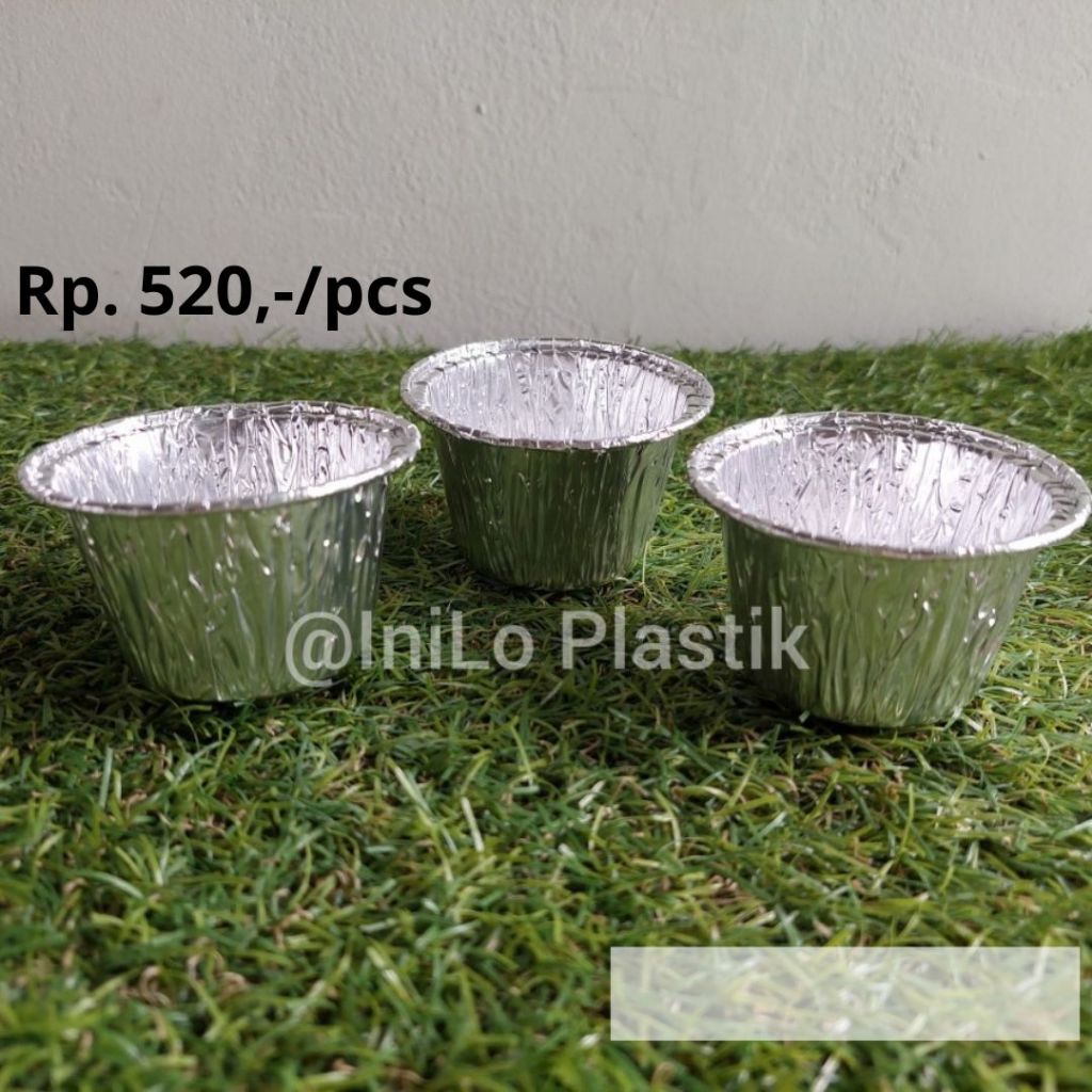 Jual Alumunium Foil Cup RX 0346 / Wadah Aluminium Bulat Rx-0346 Tanpa ...