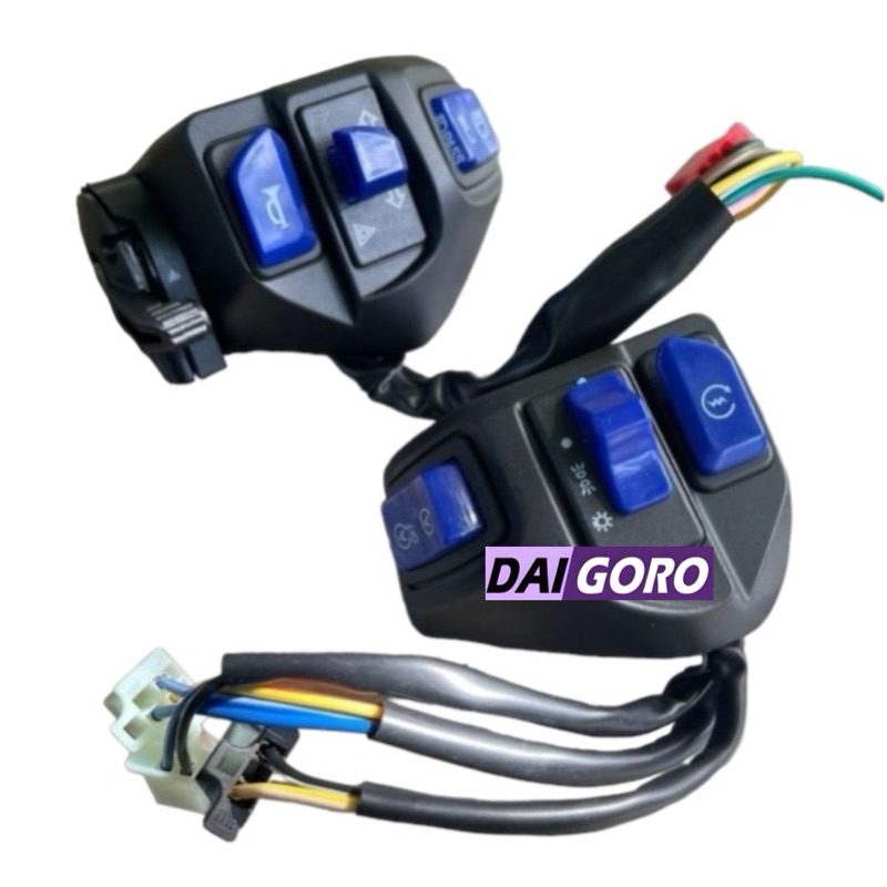Jual Saklar Set Mio Aerox Kiri Kanan Vietnam Komplit Engine Plus Hazard ...