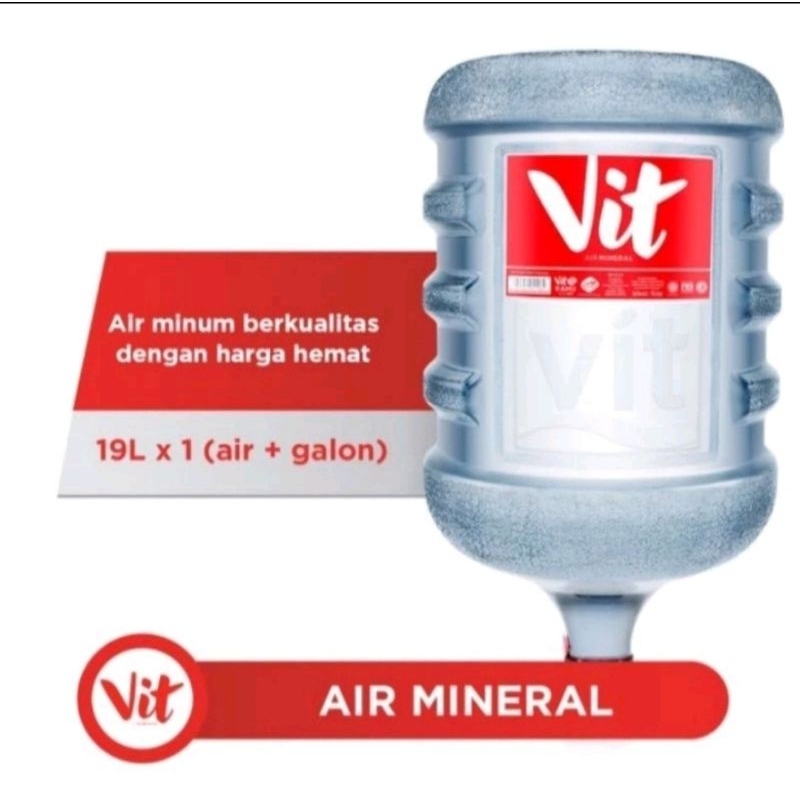 Jual VIT GALON + ISI 19 LITER | Shopee Indonesia