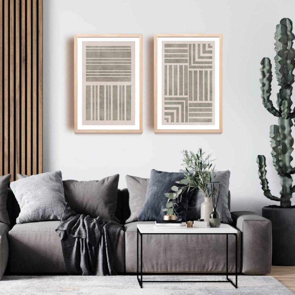 Jual Lukisan Print Abstrak Estetik Wall Art Print Abstract Aesthetic ...