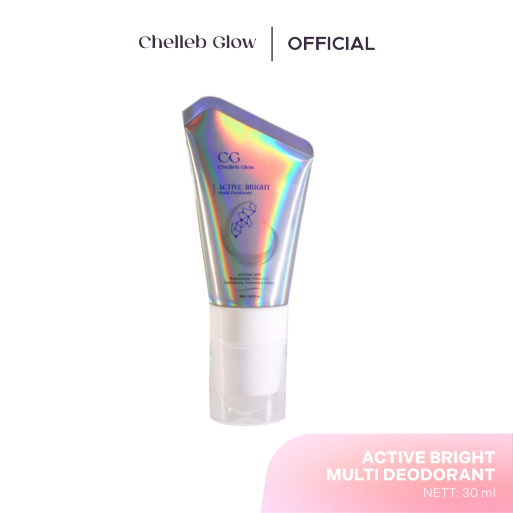 Jual Chelleb Glow Active Bright Multi Deodorant 30ML | Shopee Indonesia