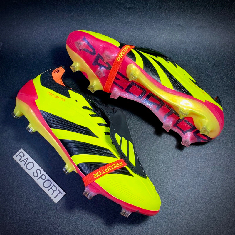 Jual Sepatu Bola Predator 30 Elite Tongue Team Solar Yellow Black ...
