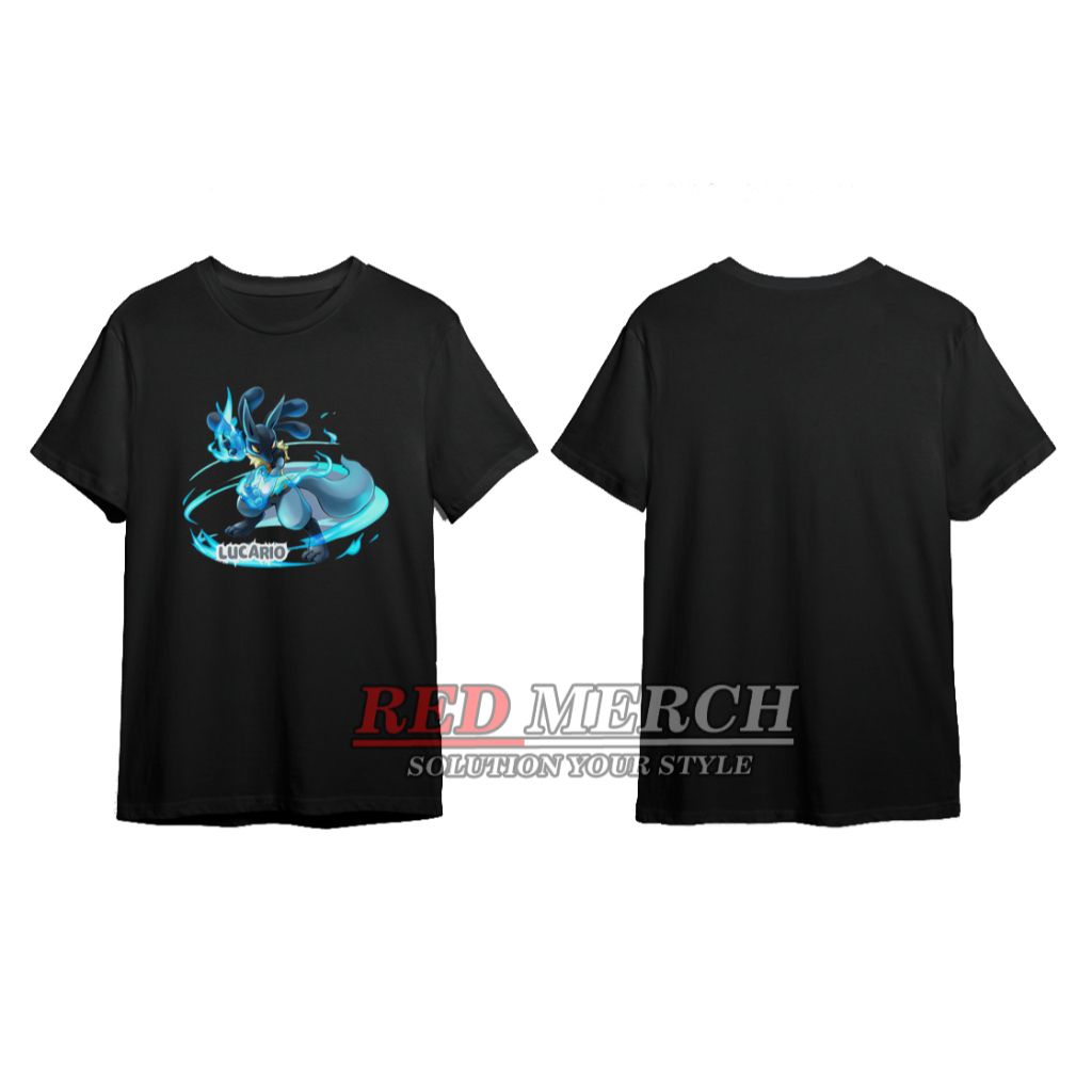 Jual Baju Kaos atasan lengan pendek anime pokemon lucario | Shopee ... Jual Baju Kaos atasan lengan pendek anime pokemon lucario | Shopee ...