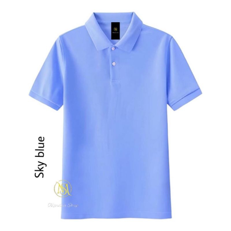 Jual Kaos Polos| Polo Shirt| Kerah polos/ Polo Shirt Lengan pendek ...