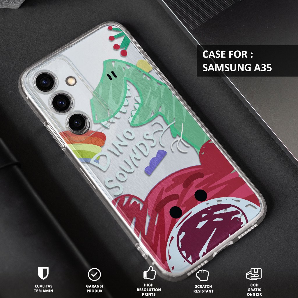 Jual Case SAMSUNG A35 - Casing SAMSUNG A35 Motif KARTUN - Clear ...