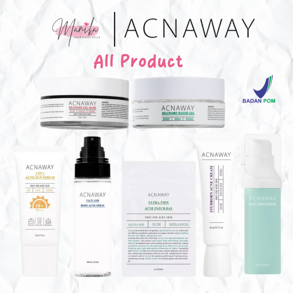 Jual ACNAWAY Mugwort Gel Mask Anti Pores | Water Gel / Daily ...